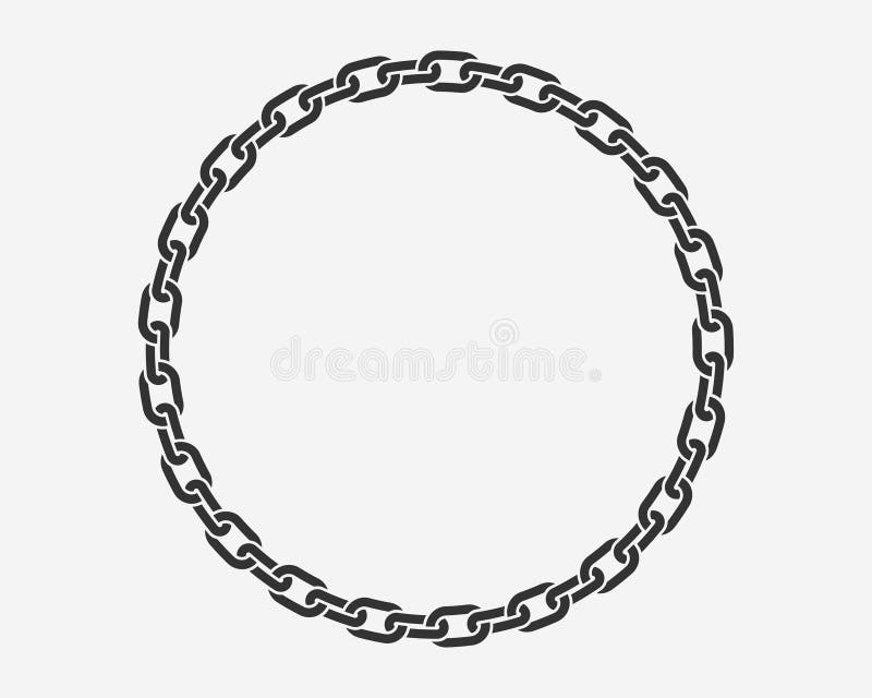 Circle Chains Border Stock Illustrations – 223 Circle Chains Border ...