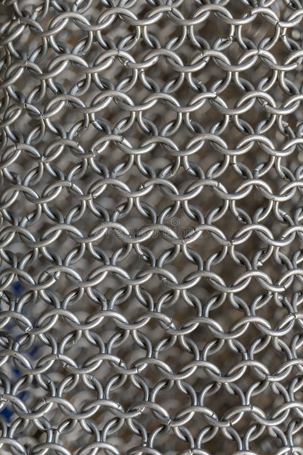 Texture of Chainmail of a Medieval Armor Knight Stock Photo - Image of ...