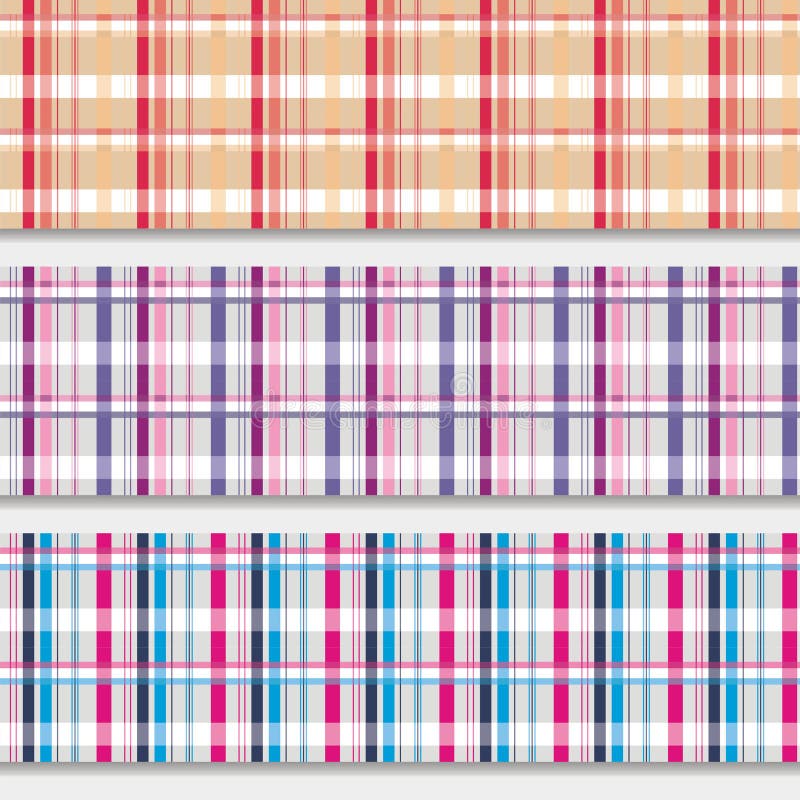 Texture Check and Square, Twelve Stock Vector - Illustration of check ...