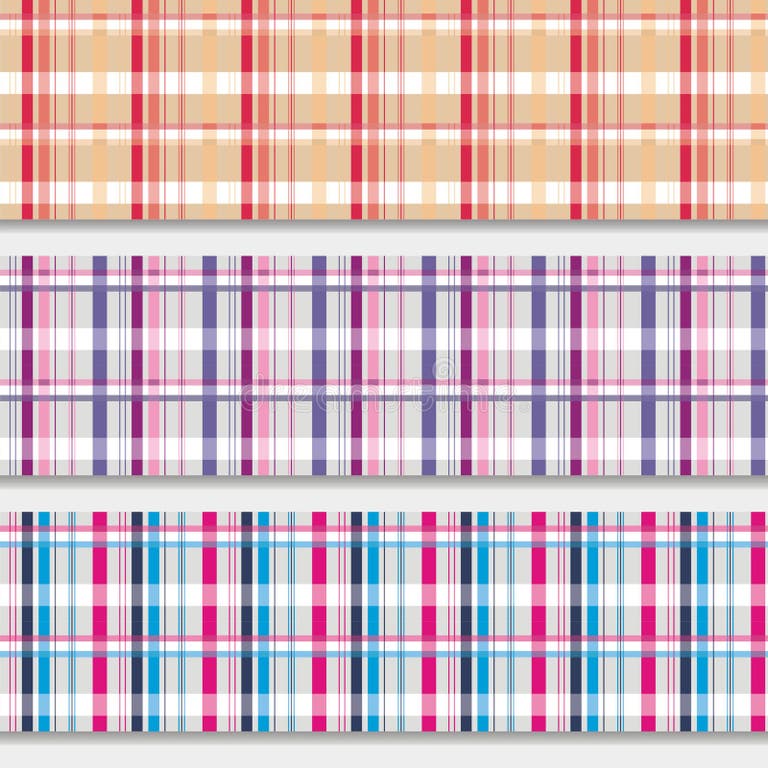 Texture Check and Square, Twelve Stock Vector - Illustration of check ...