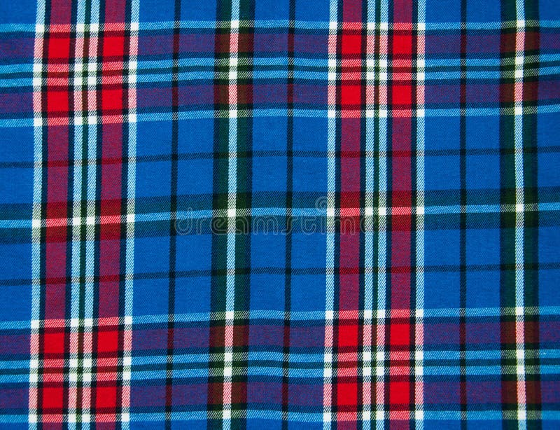 Texture of Checkered Fabric Stock Image - Image of color, pattern ...