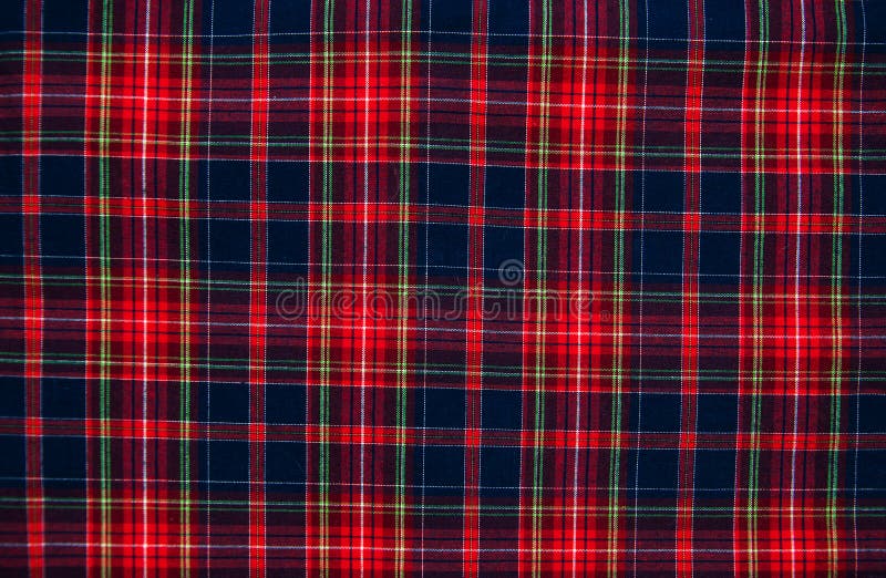 Texture of Checkered Fabric Stock Photo - Image of check, checker ...