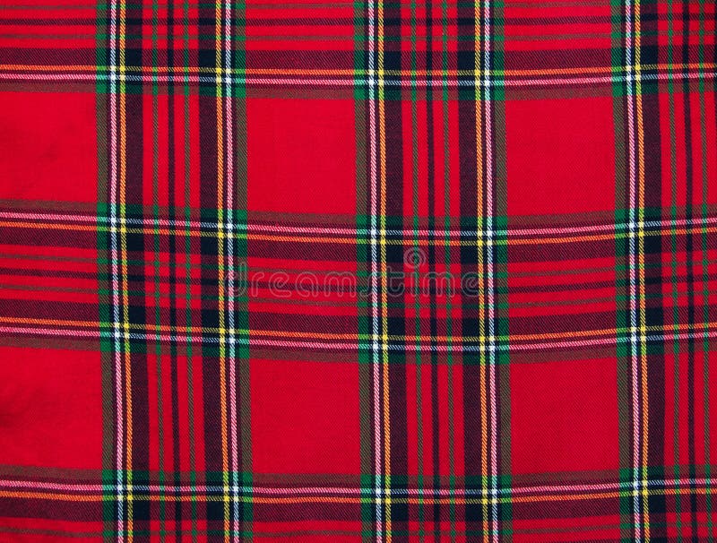 Texture of Checkered Fabric Stock Photo - Image of backdrop, close ...