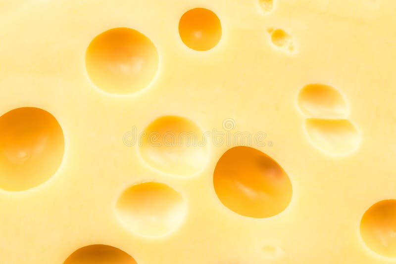 Texture of the Cheese. Pattern of Cheese with Large Holes Stock Image ...