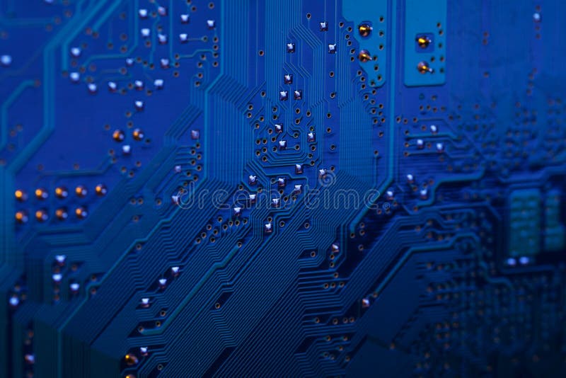 Texture of the Chip. Electronic Computer Hardware Technology Stock ...