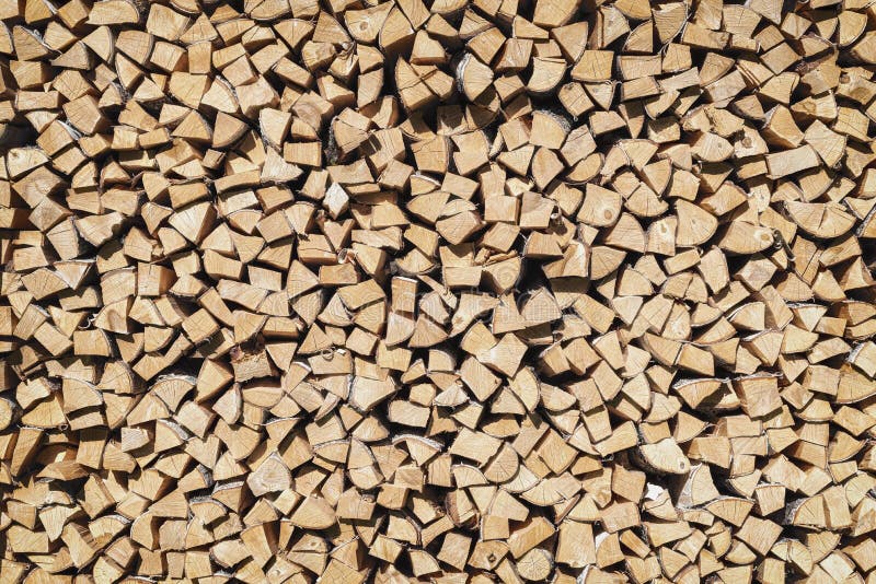 The Texture of Chopped Firewood in a Pallet.. Wooden Background.. Stock ...