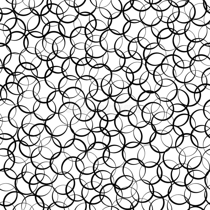 Texture with Circle Elements Stock Vector - Illustration of round ...