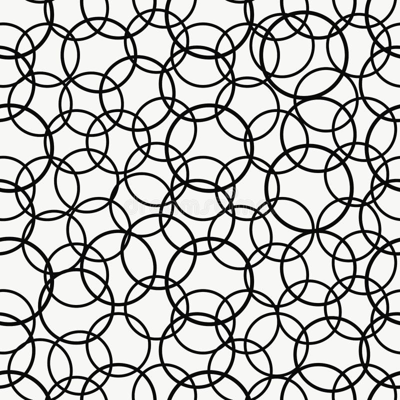 Texture with Circle Elements Stock Vector - Illustration of repeat ...