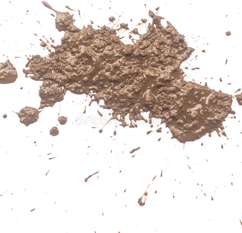 Texture Clay or Mud Splash from Dripping. Stock Image - Image of dirty ...