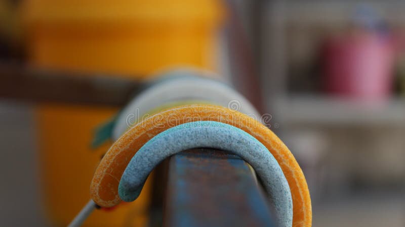 The Texture of the Clothes Hanger Arches Stock Image - Image of texture ...