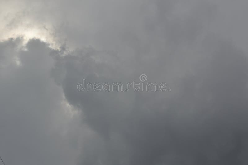 The Texture of Clouds in the Sky before a Thunderstorm Stock Photo ...