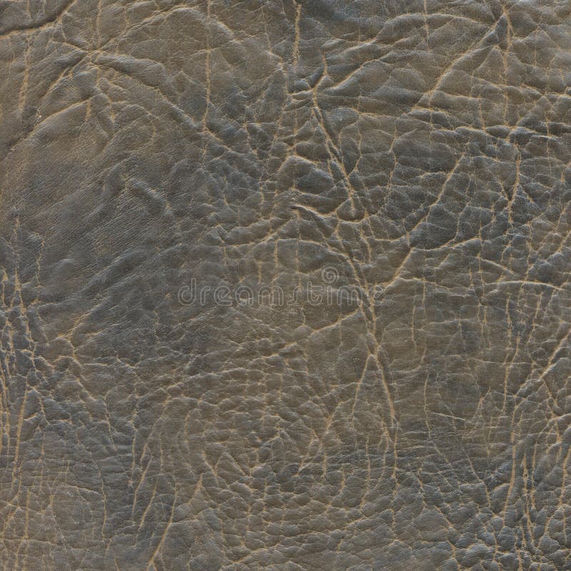 Texture of Coarse Brown Leather with Large Folds Stock Photo - Image of ...