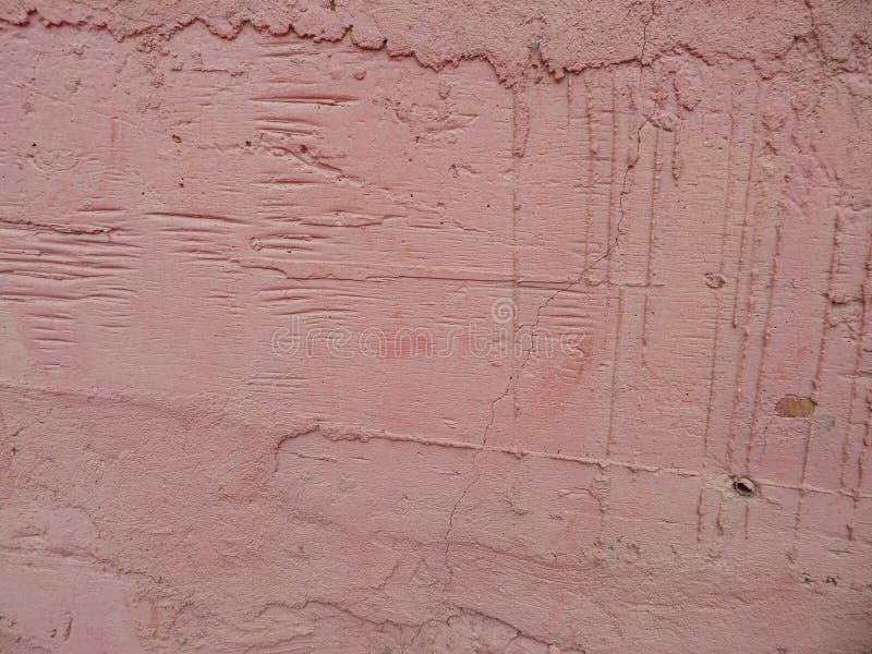 Pink plaster rough. stock image. Image of color, paint - 116617797