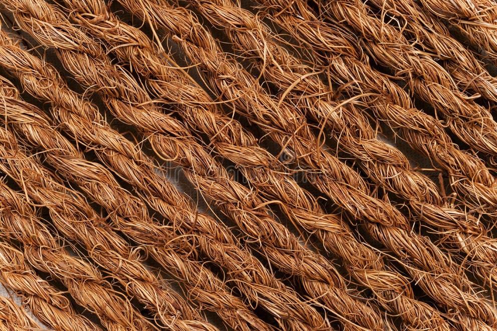 Texture of Coarse Rope Lines Stock Image - Image of fiber, brown: 19444211