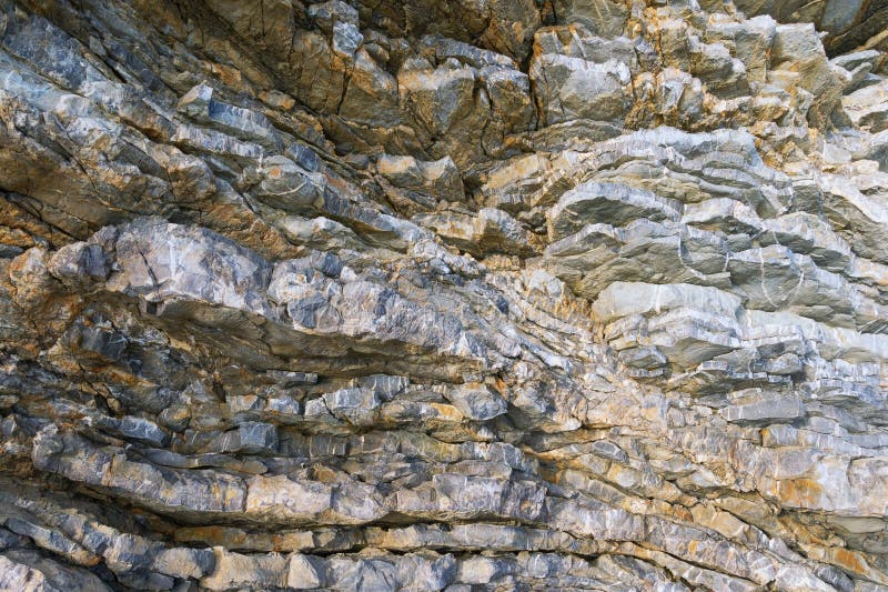 Texture of the Coastal Cliff Stock Image - Image of coastal, strong ...