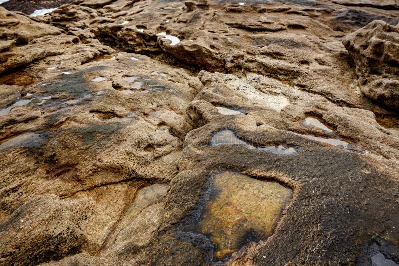 Texture of Coastal Old Stone. Rock Wallpaper. Stock Photo - Image of ...