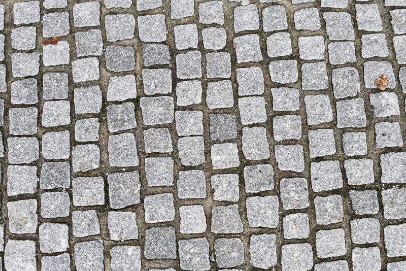Texture of a Cobble Granite Pavement Stock Image - Image of stone ...