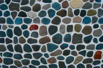 Texture : cobbled paving stock image. Image of pebble, greek - 20453