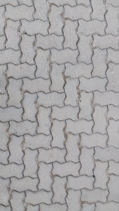 Texture, Cobblestone Street with Details in the Form of Waves Stock ...