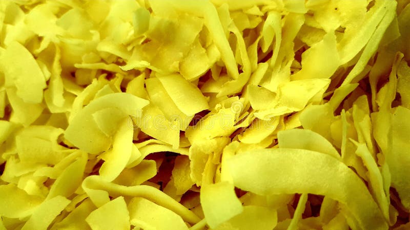 Texture of Coconut Threads, Ingredient for Cooking Stock Image - Image ...