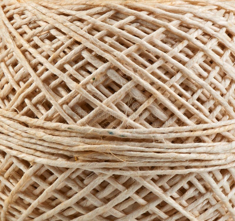 Texture from Coil of Packing Rope Stock Image - Image of string ...