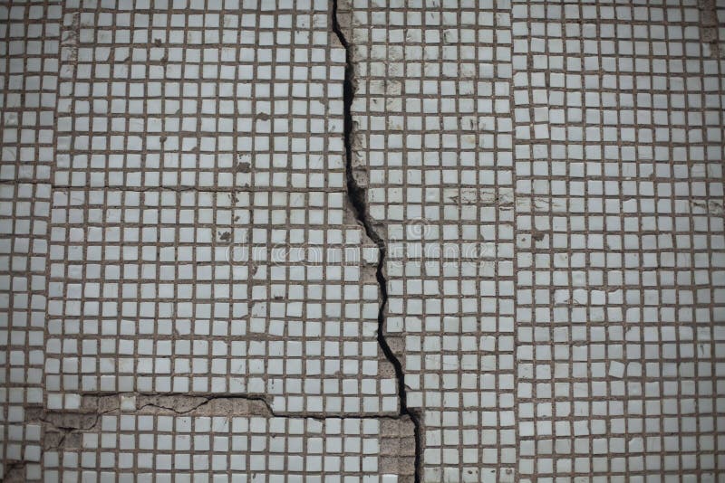 The Texture of the Collapsed Tiles Stock Photo - Image of exterior ...