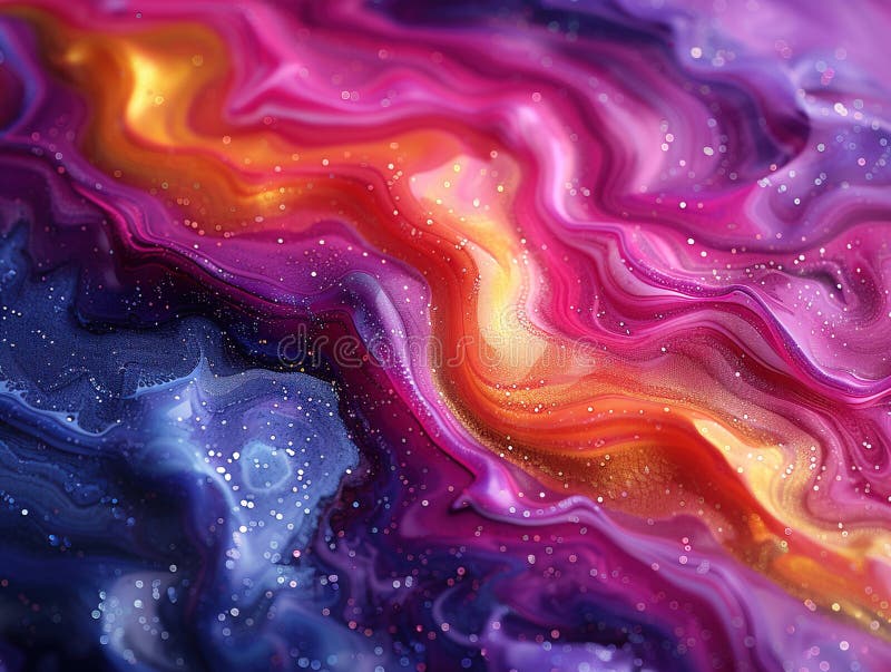 Texture Color Abstract Background Pattern Art Paint Liquid Blue Effect ...