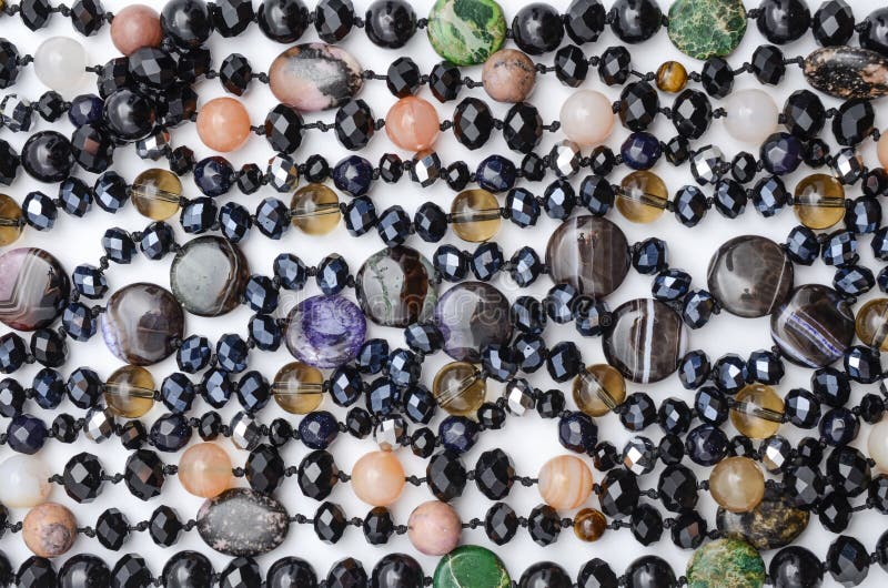 Texture of color beads stock photo. Image of yellow, necklace - 75909588