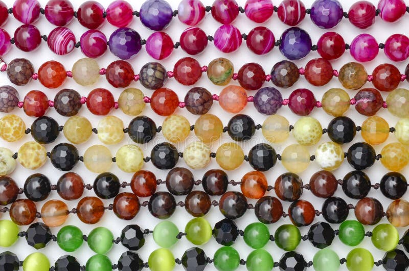 Texture of color beads stock photo. Image of colorful - 206747676