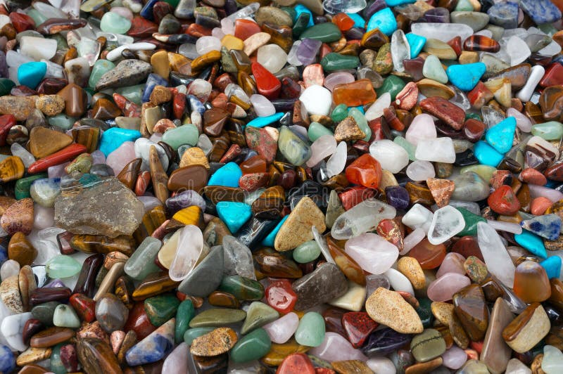 Gems Color Spectrum with Names Stock Photo - Image of design, isolated ...