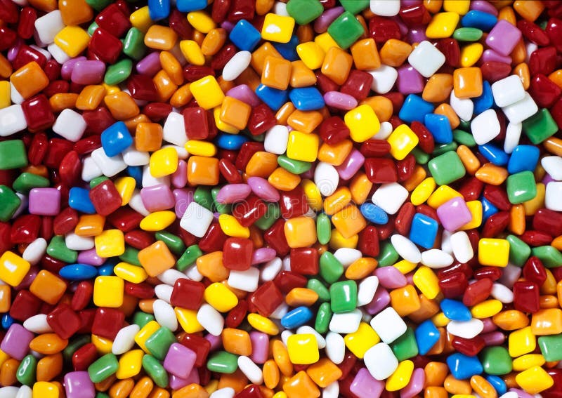 Texture of Colored Chewing Gums Stock Image - Image of dish, colored ...