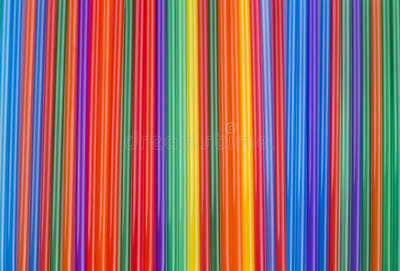 Texture of Colored Cocktail Sticks. Colored Vertical Stripes. Stock ...