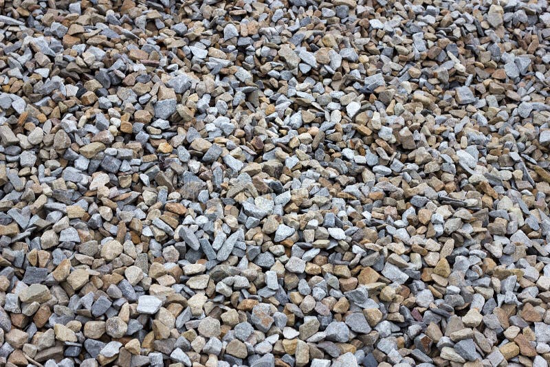 Texture of Colored Crushed Stone. Large Crushed Stone Stock Image ...