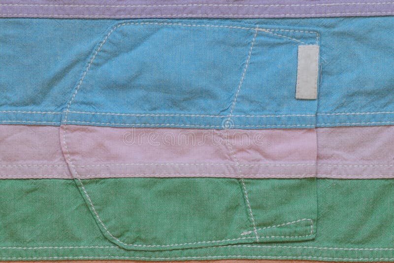 Texture of Colored Fabric for Clothes. Stock Image - Image of quilting ...
