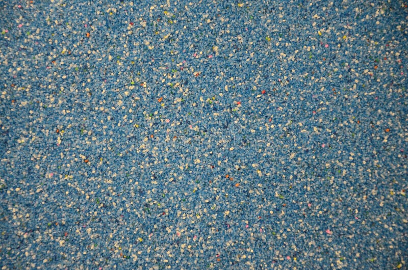 Texture of a Colored Granular Sand Close Up. Blue Grains Stock Photo ...