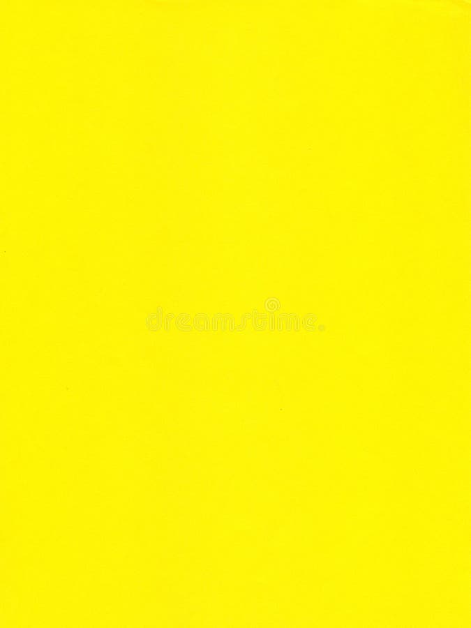 Texture of Colored Paper, Bright Yellow Sheet of Paper Stock ...