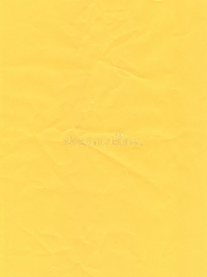 Texture of Colored Paper, Light Ocher Crumpled Sheet of Paper Stock ...