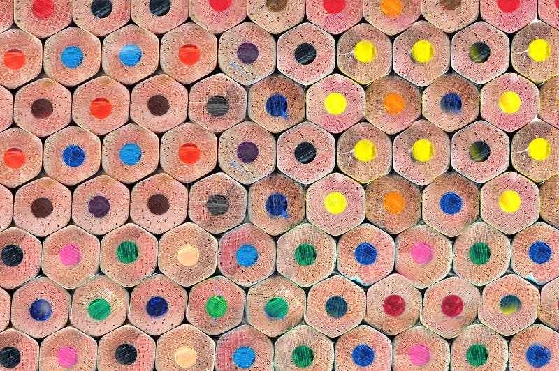 Texture of colored pencils stock photo. Image of leisure - 35927602