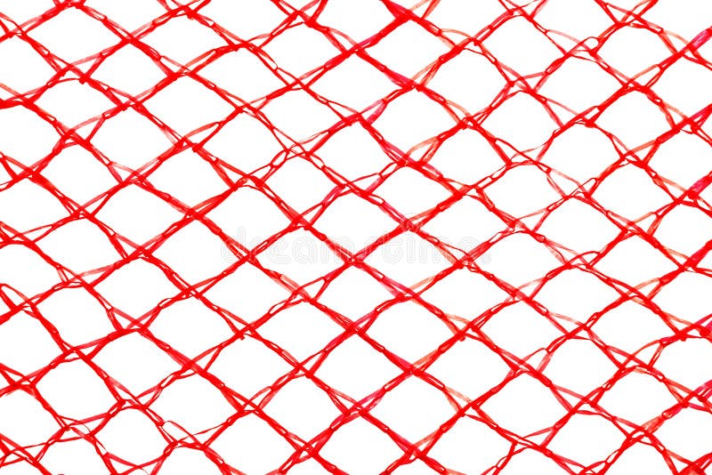 Texture of Colored Plastic Mesh on a White Background. Mesh Structure ...