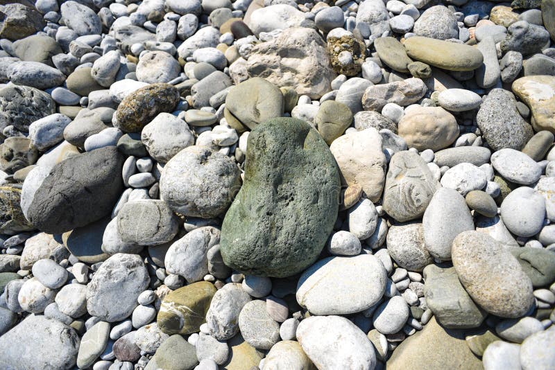 Texture of Colored Stones, Different Shapes and Sizes. Stock Photo ...