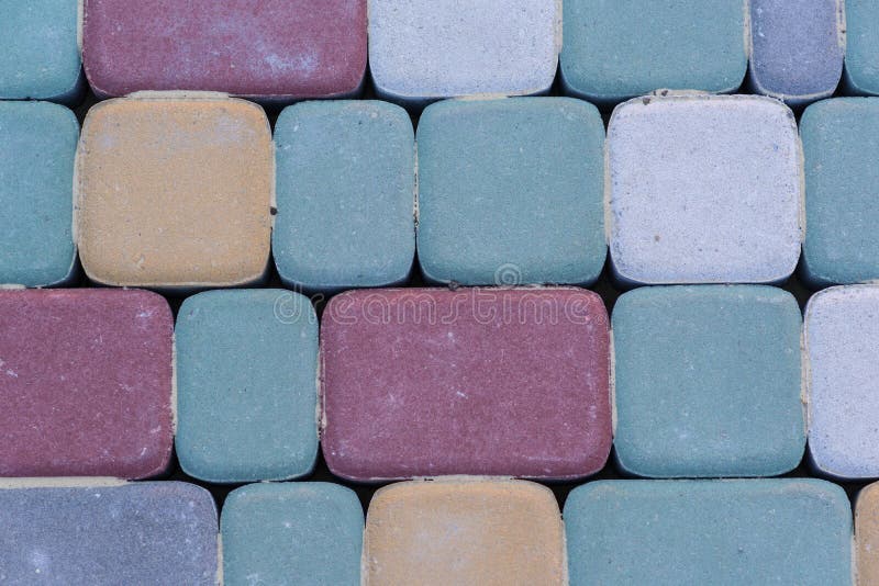 The Texture of the Colored Tiles Stock Photo - Image of colors ...