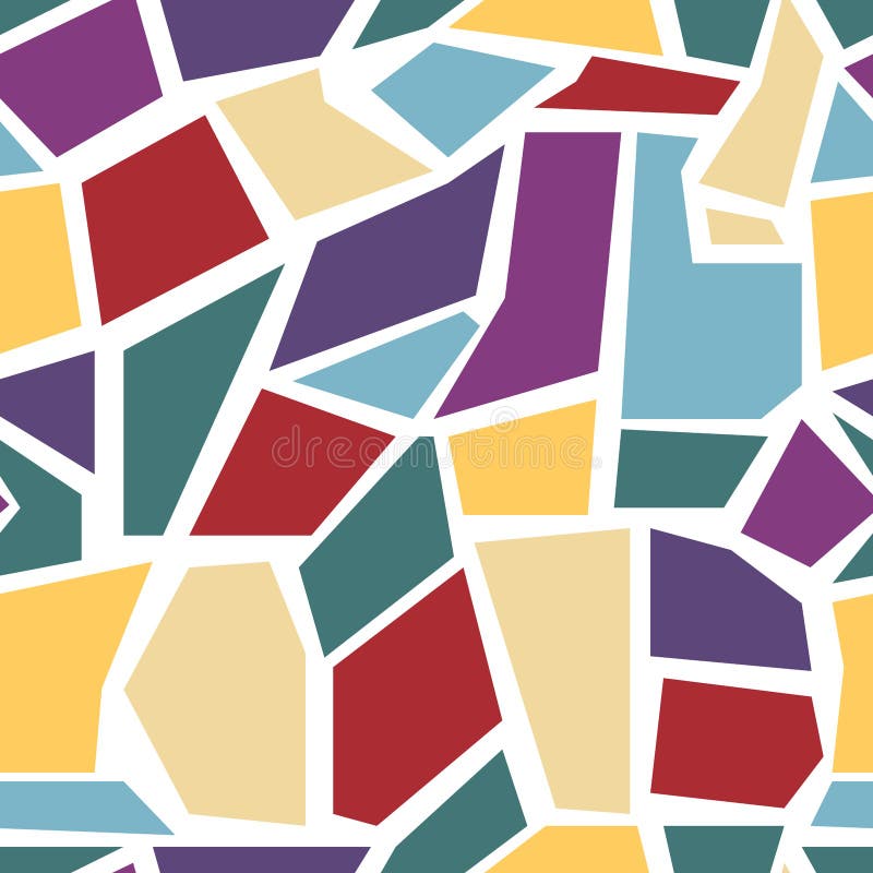 Texture with Colorful Elements Stock Vector - Illustration of geometry ...