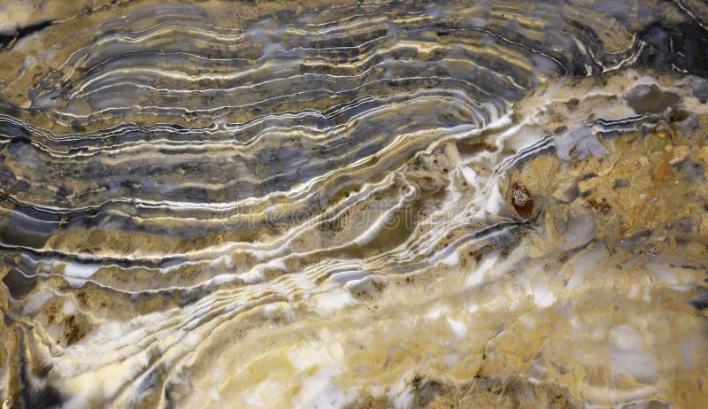 A Colorful Natural Stone with Layer Structure As a Background Stock ...