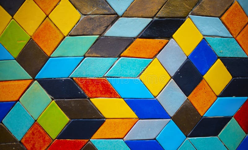 The Texture of the Colorful Wallpaper Stock Photo - Image of graphic ...