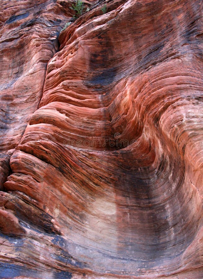 Texture and Colors of Sand Rock Formations Stock Image - Image of ...