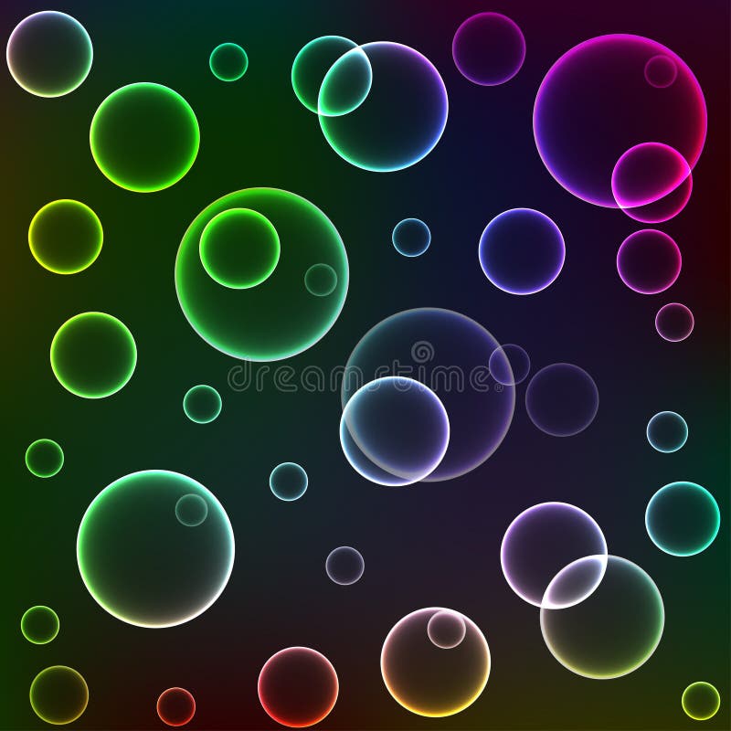 Texture of colour circles stock illustration. Illustration of elegance ...