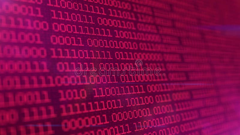 Texture Composed By A Sequence Of Zero And One Number Technical Environment Programming Binary