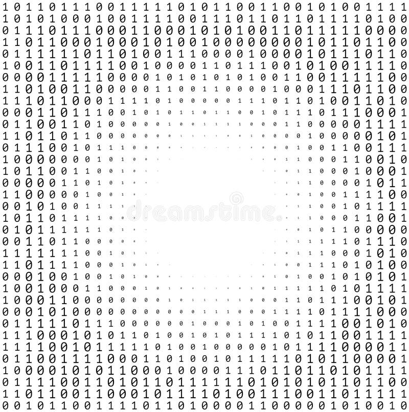 Binary Numbers Texture stock vector. Illustration of computer - 107379561