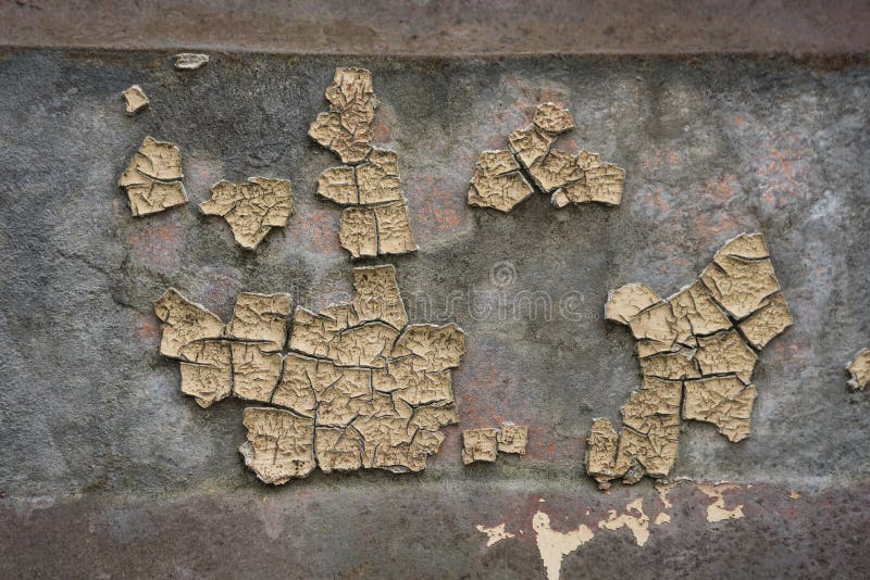 Texture / Compositing: Flaking, Peeling Cream Paint on Stone. 13 Stock ...