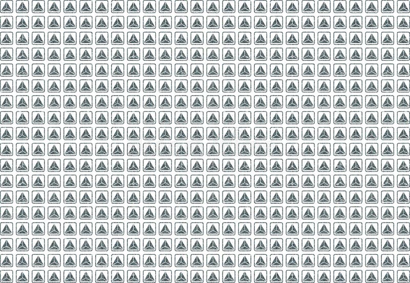 Texture with Composition of Triangles in a Rounded Square, Wallpaper ...